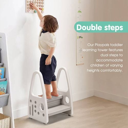 Playpals 2 Steps Toddler Step Ladder for Bathroom Sink Toilet Training ...