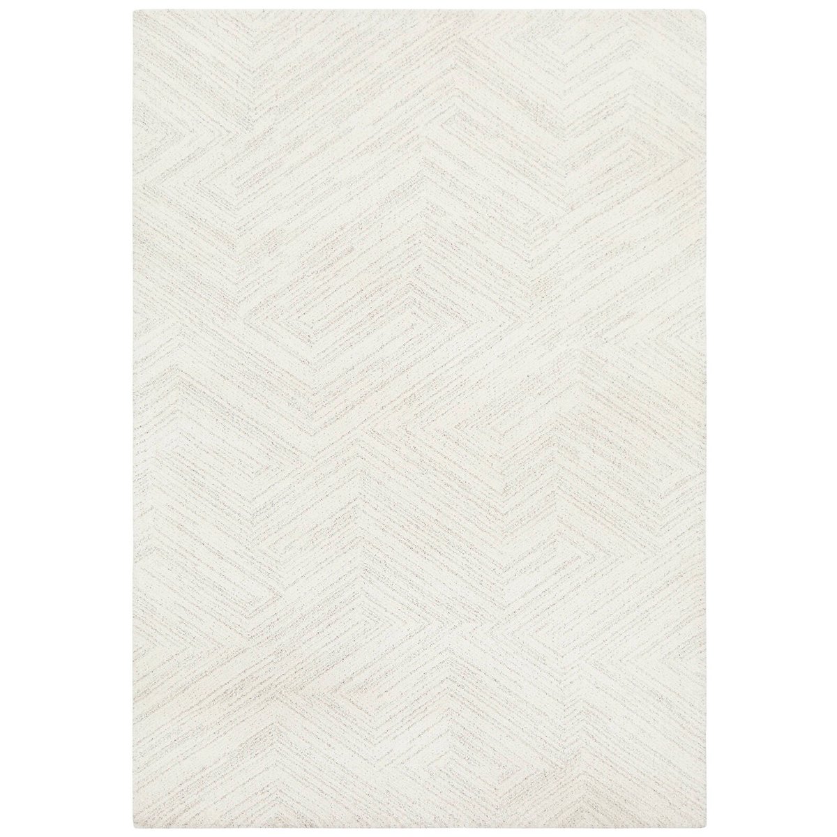 Glacial 844 Silver 340X240Cm Rug - Bunnings Australia
