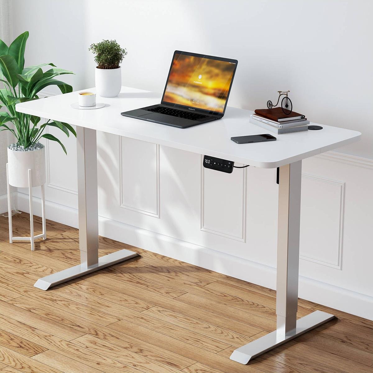 Advwin Electric Standing Desk Motorised Sit Stand Desk Ergonomic Stand ...