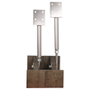 Roof Extenda S400 Bracket With Red Weather Seal - Bunnings Australia