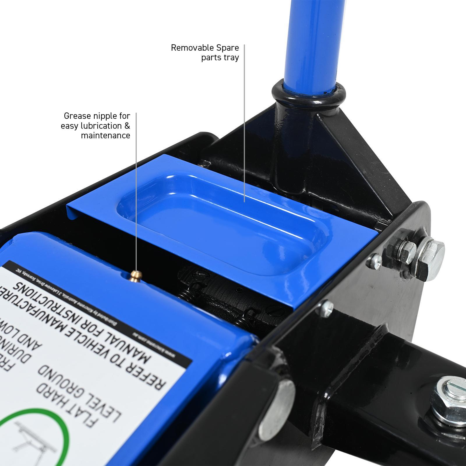 Kincrome 2 800kg Hydraulic Rapid Lift Garage Jack Bunnings Australia