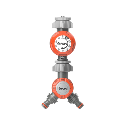 Pope 2 Hour Tap Timer with 2 Way Tap Outlet - Bunnings Australia