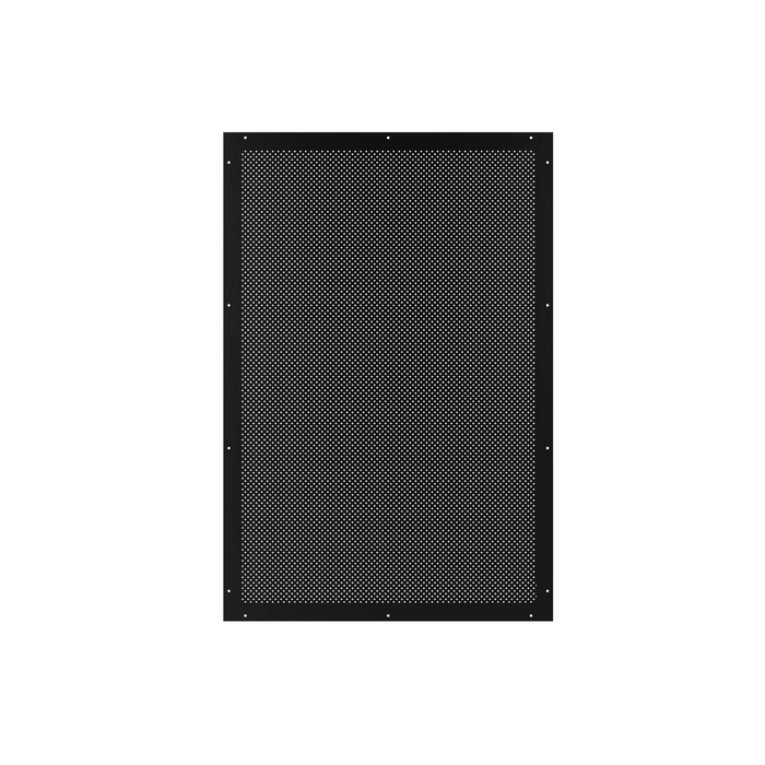 RapidMesh 600 x 890mm Black 3.2mm Round Hole Perforated Sheet ...