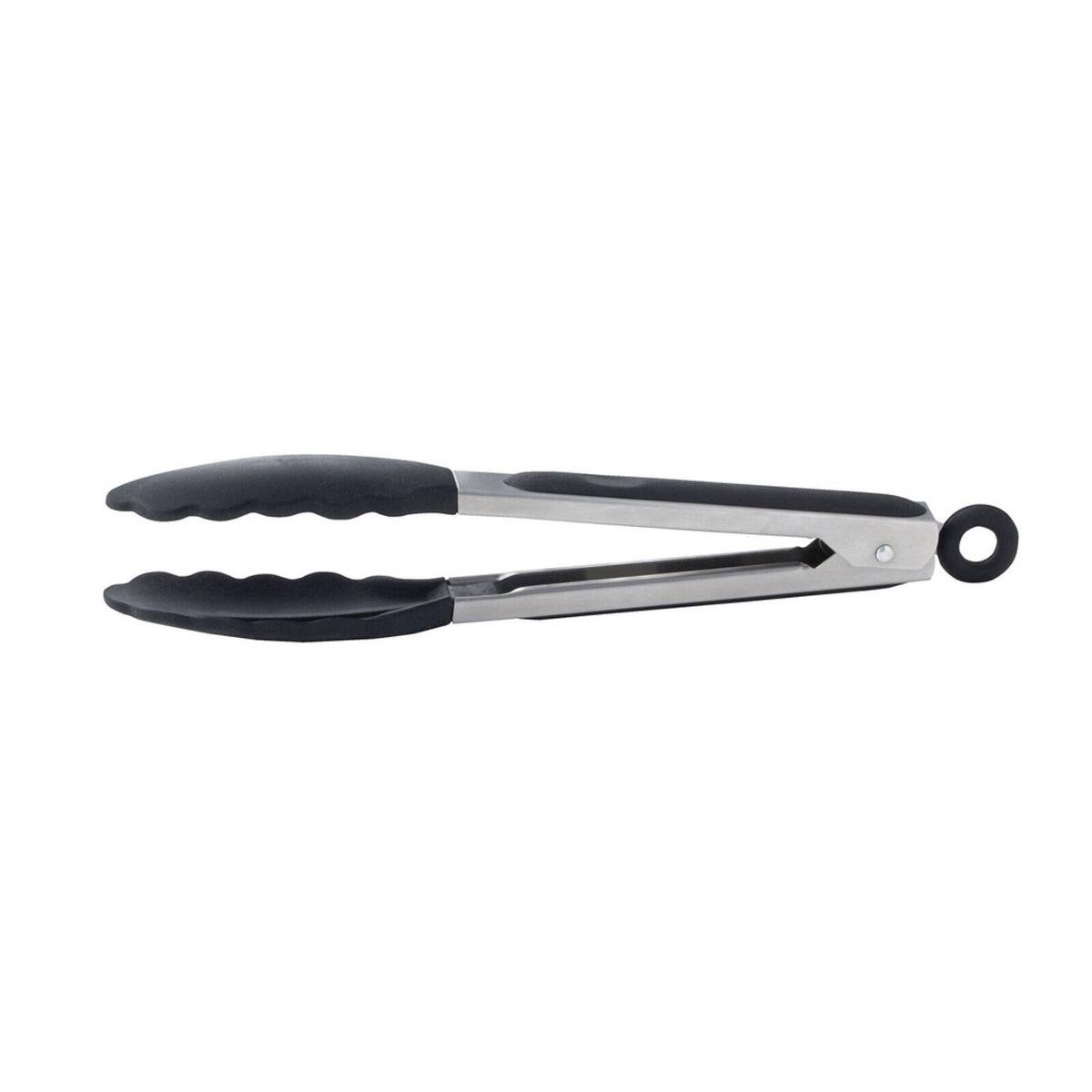 Cuisena 23cm Stainless Steel Locking Tong w/ Silicone Head - Bunnings ...