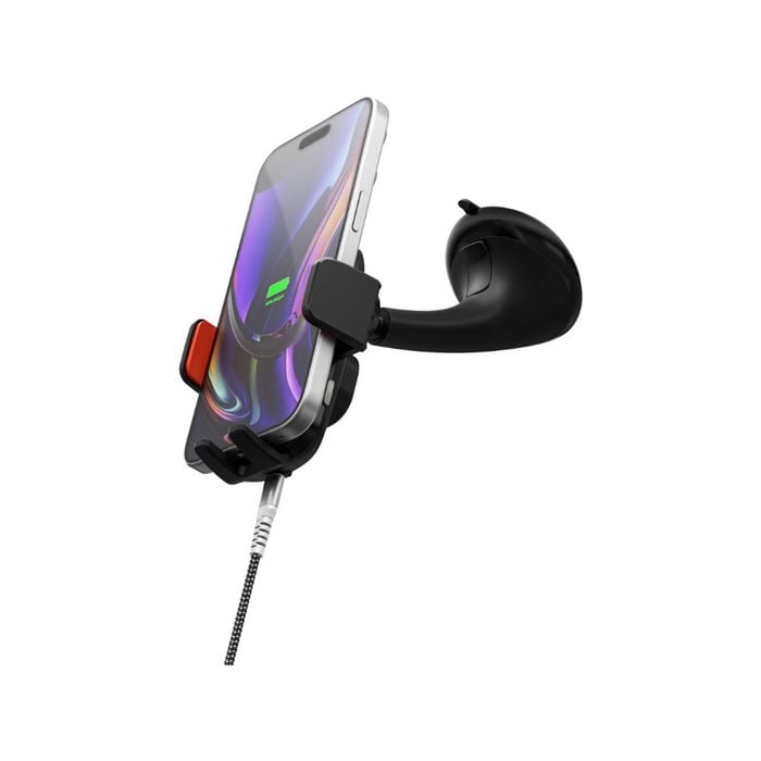 3sixT Premium Motorised Wireless Charging Car Phone Mount - Black ...