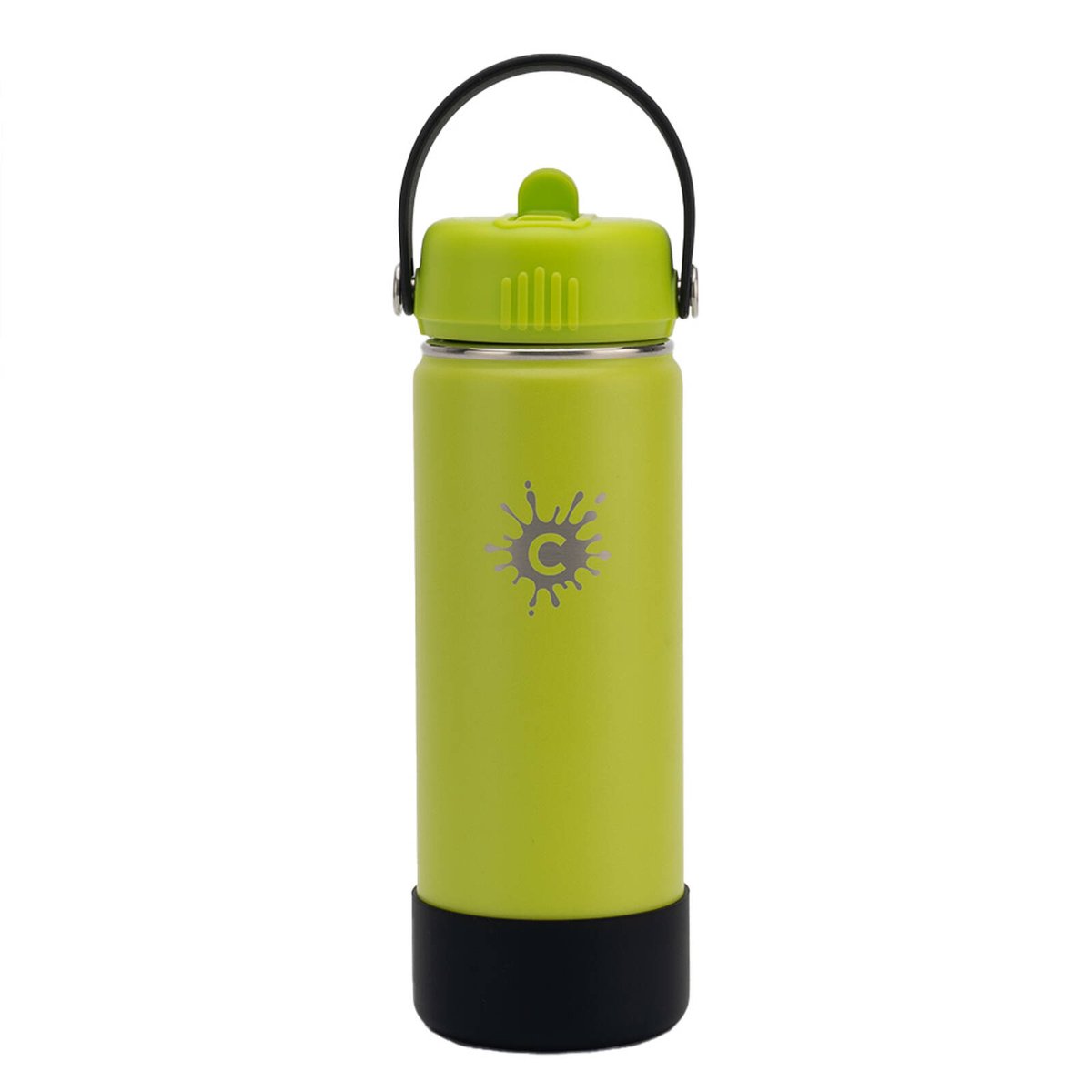 Cheeki 750ml Single Wall Adventure Bottle - Lime - Bunnings Australia