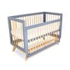 Babyhood Aurora Cot - Grey/Natural - Bunnings Australia