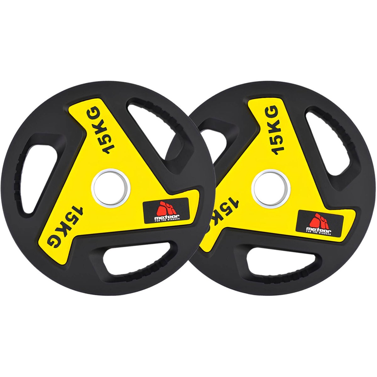METEOR 15kgx2 Urethane Olympic Weight Plates - Bunnings Australia