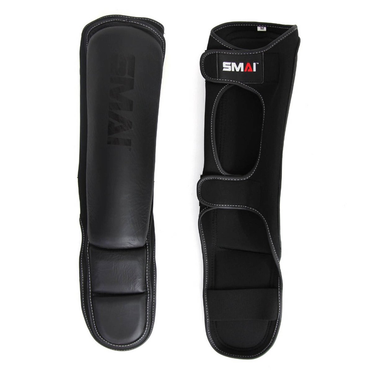 SMAI Elite85 MMA Shin Guard - Hybrid - S - Black - Bunnings Australia