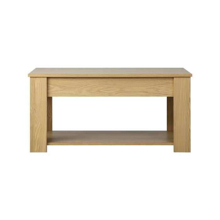 Oikiture Natural Lift Up Top Coffee Table - Bunnings Australia