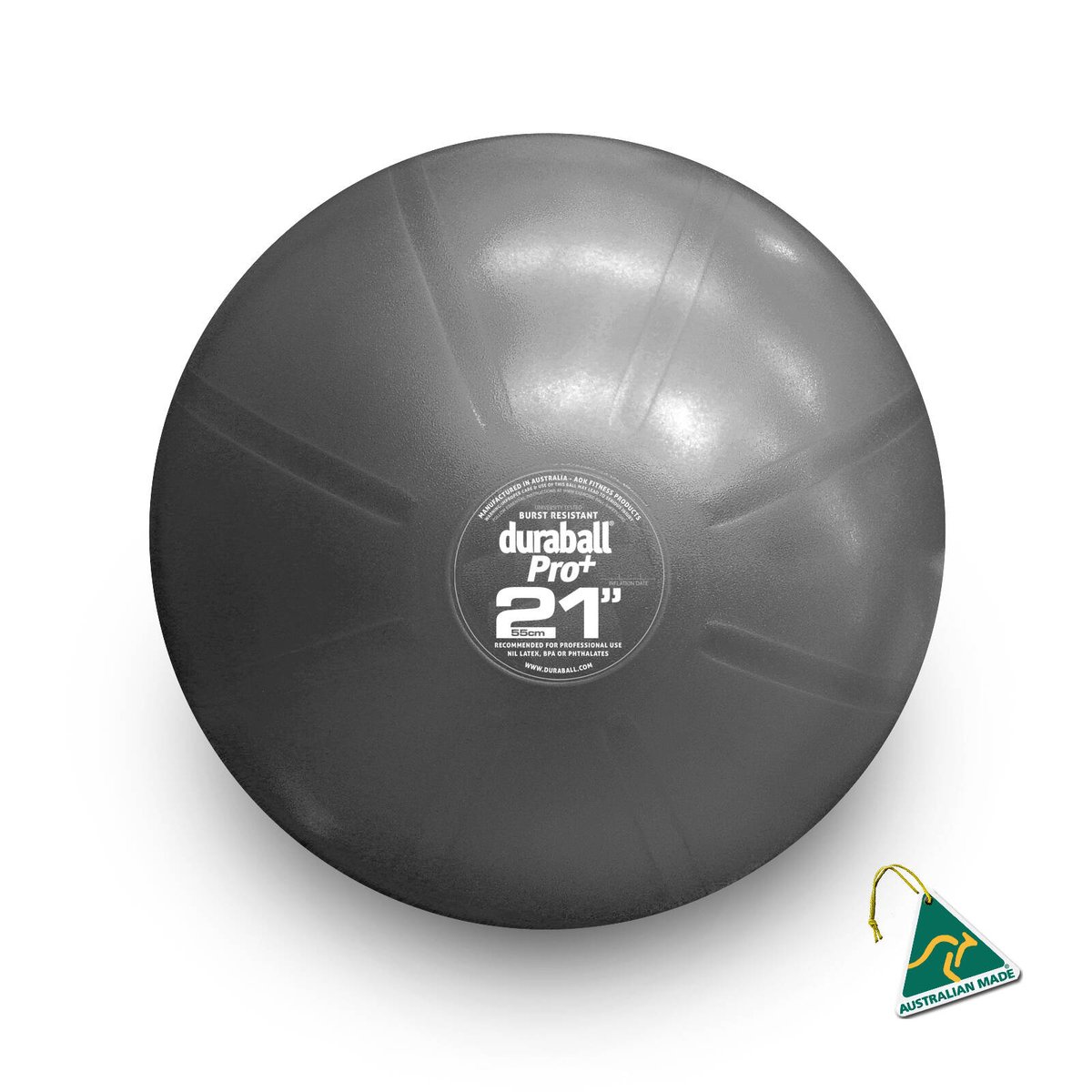 Duraball Pro 55cm -Small - Silver - Bunnings Australia