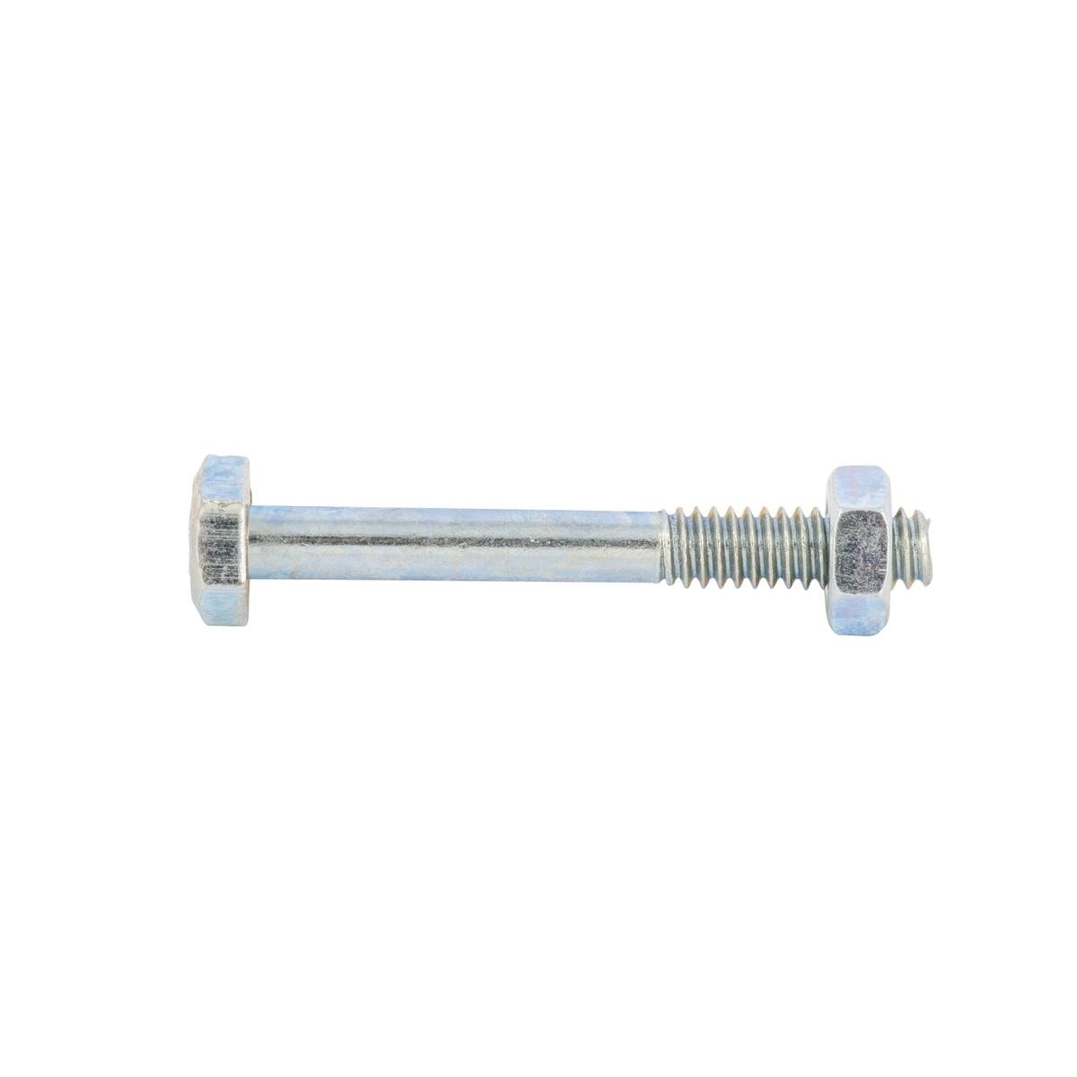 Zenith M10 x 40mm Zinc Plated Hex Head Bolt And Nut - Bunnings New Zealand