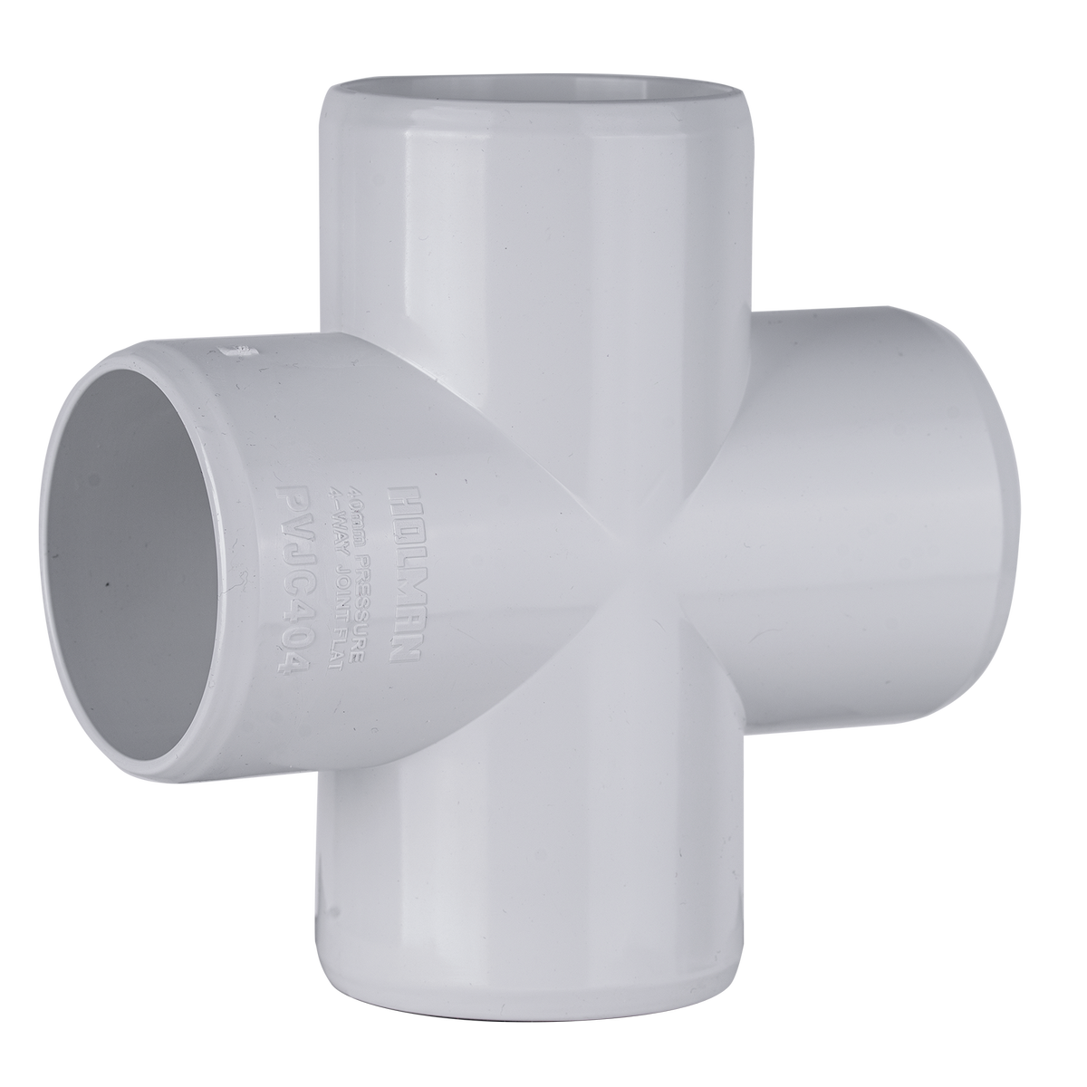 Holman 40mm EzyFit 4 Way PVC Cross - Bunnings Australia