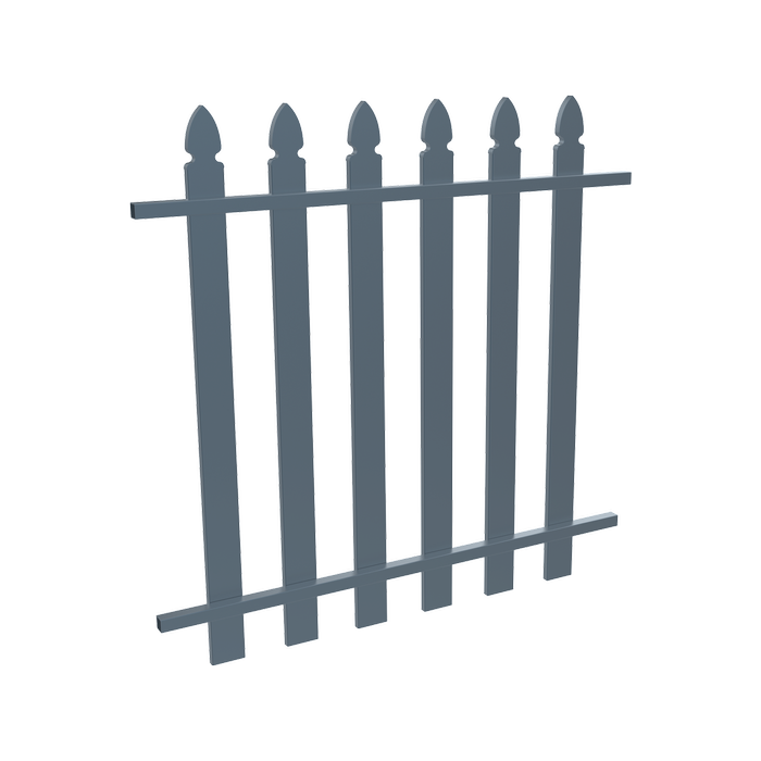 ProtectorAl 0350 - 1000 x 1000mm Deep Ocean Aluminium Bishop Garden ...