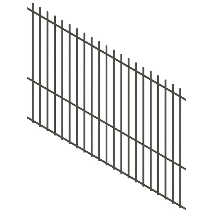 ProtectorAl 1201-2400W x 1800H Woodland Grey Radiator Pool Fence Panel ...