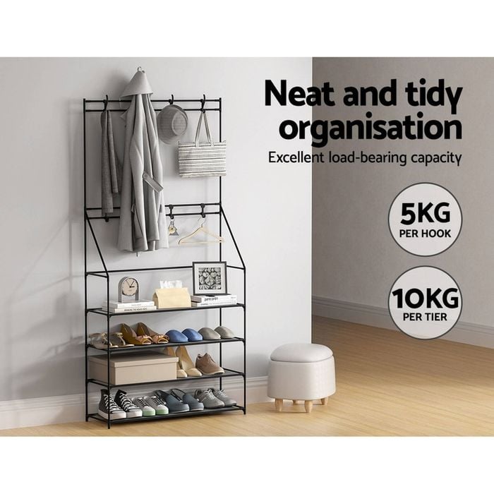 16 Pairs Storage Shoe Rack Organiser - Bunnings Australia