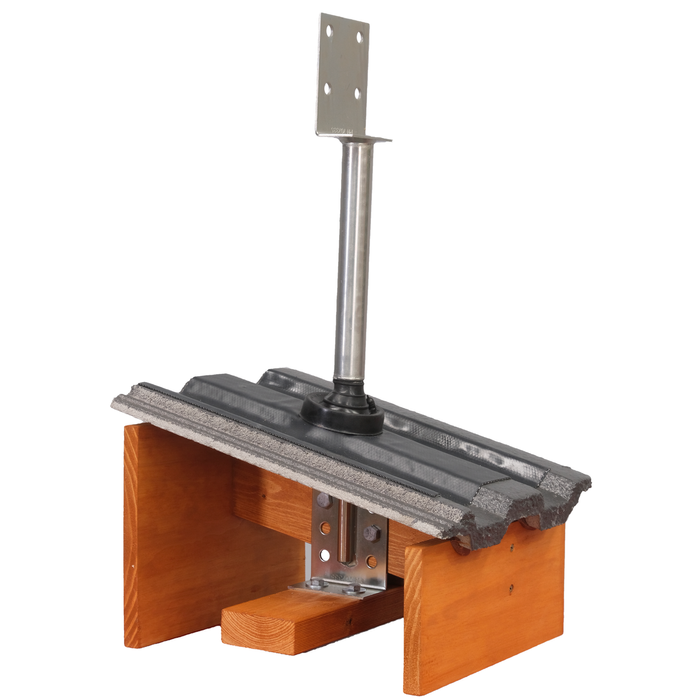 Roof Extenda S400 Stainless Steel Bracket With Black Flexatile Package ...