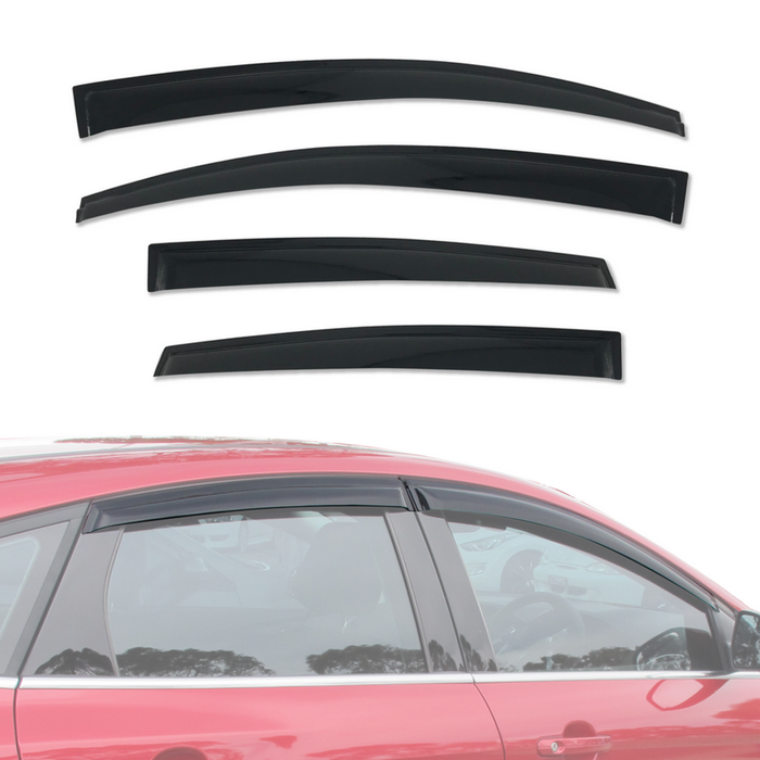 AUSGO Weather Shields for Ford Focus LW LZ Series Hatch 2011-2018 ...