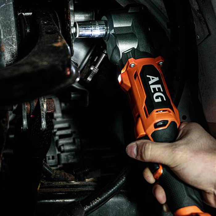 AEG 18V ½" Brushless Sub Compact Right Angle Impact Wrench - Skin Only ...