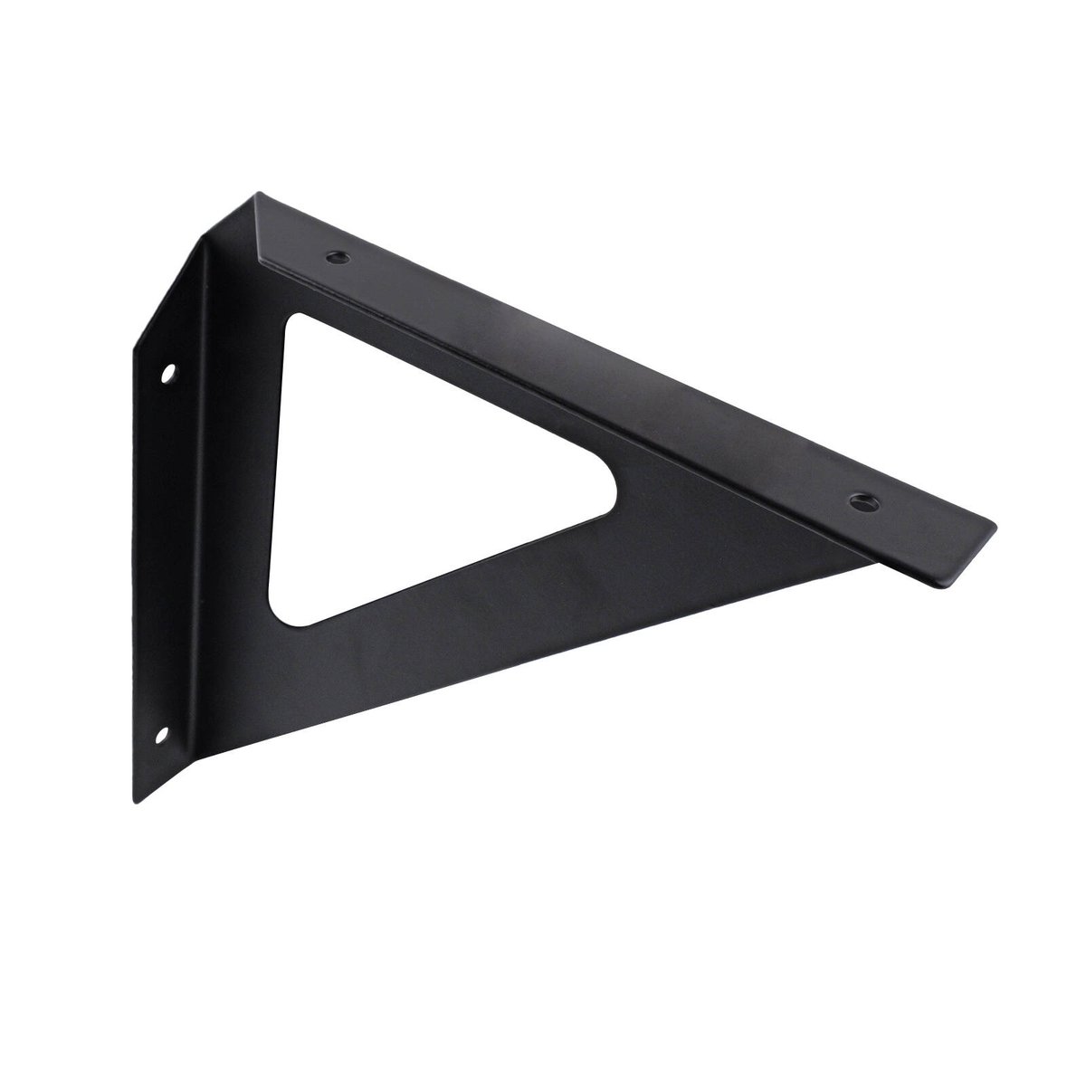 Carinya 190 x 190mm Black Triangle Stayed Bracket - Bunnings Australia