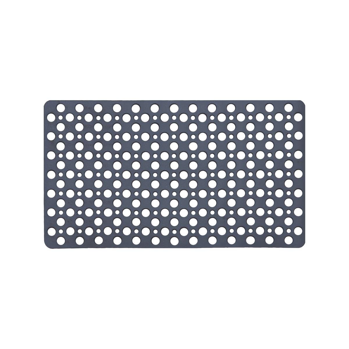 Axton 75 x 43cm Grey Pacific Suction Bath Mat - Bunnings New Zealand