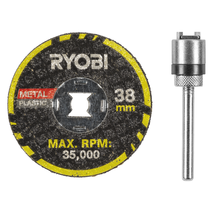 Rotary cutting disc store