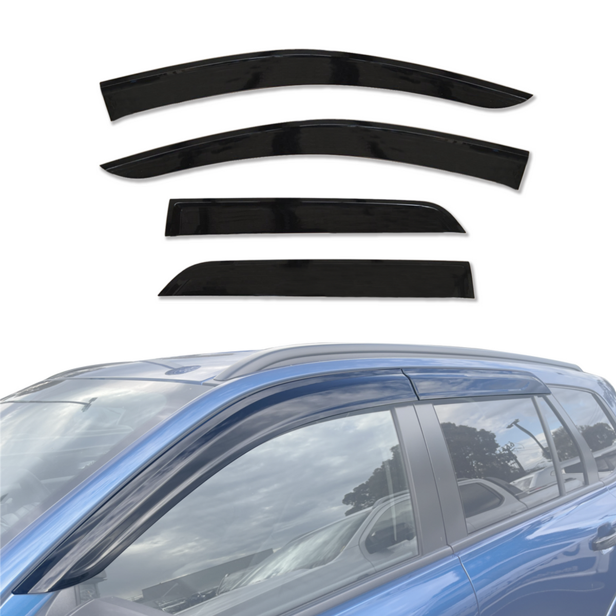 AUSGO Injection Weather Shields for Ford Everest Next-Gen 2022-Onwards ...