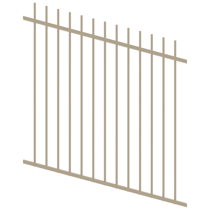 ProtectorAl 350 - 1200 x 1200mm Paperbark Raked Up to 15º Picket Top ...