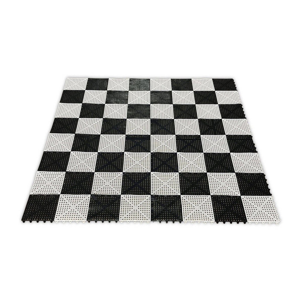 Commercial Grade Roll Up 2.4m x 2.4m Rubberised Chess Board - Tile Pack ...