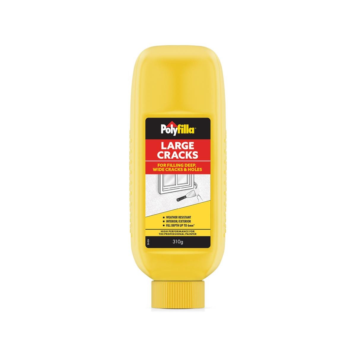 Poly 310g Large Interior And Exterior Cracks Filler - 310g - Bunnings ...