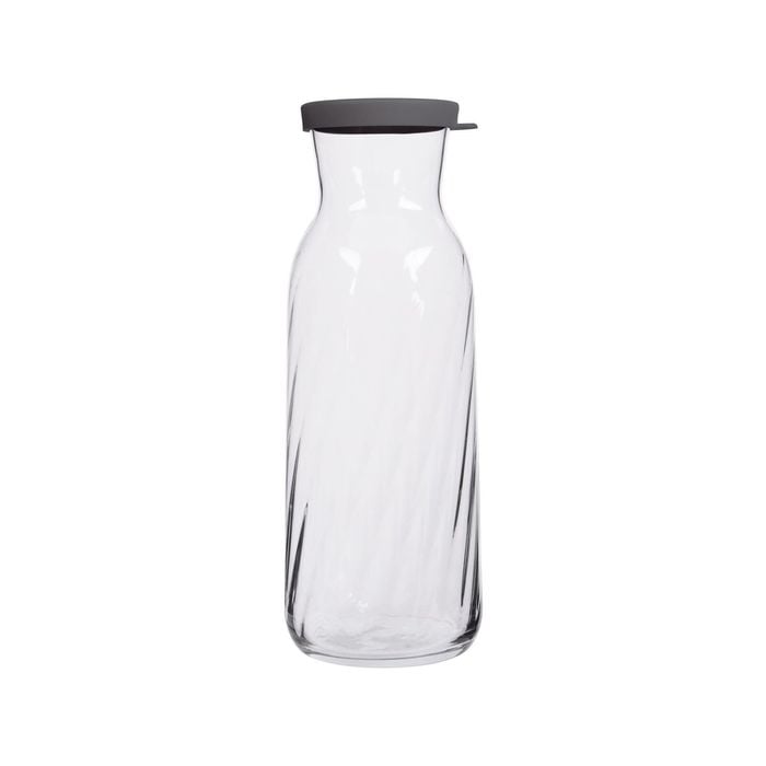 LAV Fonte Optic Glass Carafe - 1.2L - Grey Lid - Bunnings Australia