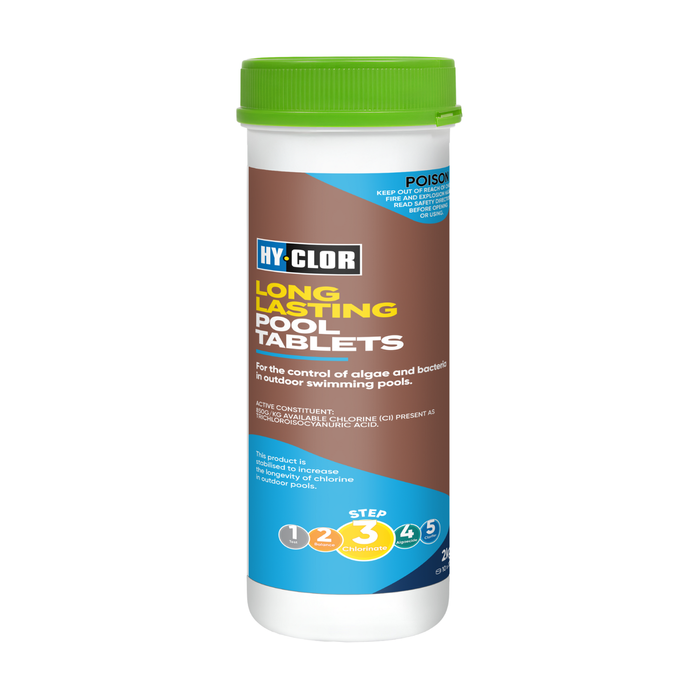 Hy-Clor 2kg Long Lasting Pool Chlorine Tablets - Bunnings New Zealand