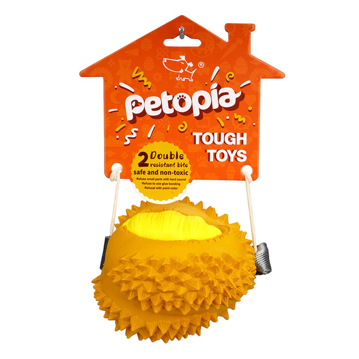 Petopia Ultra Tough Dog Toy Durable Durian Small 1 Pack - Bunnings Australia