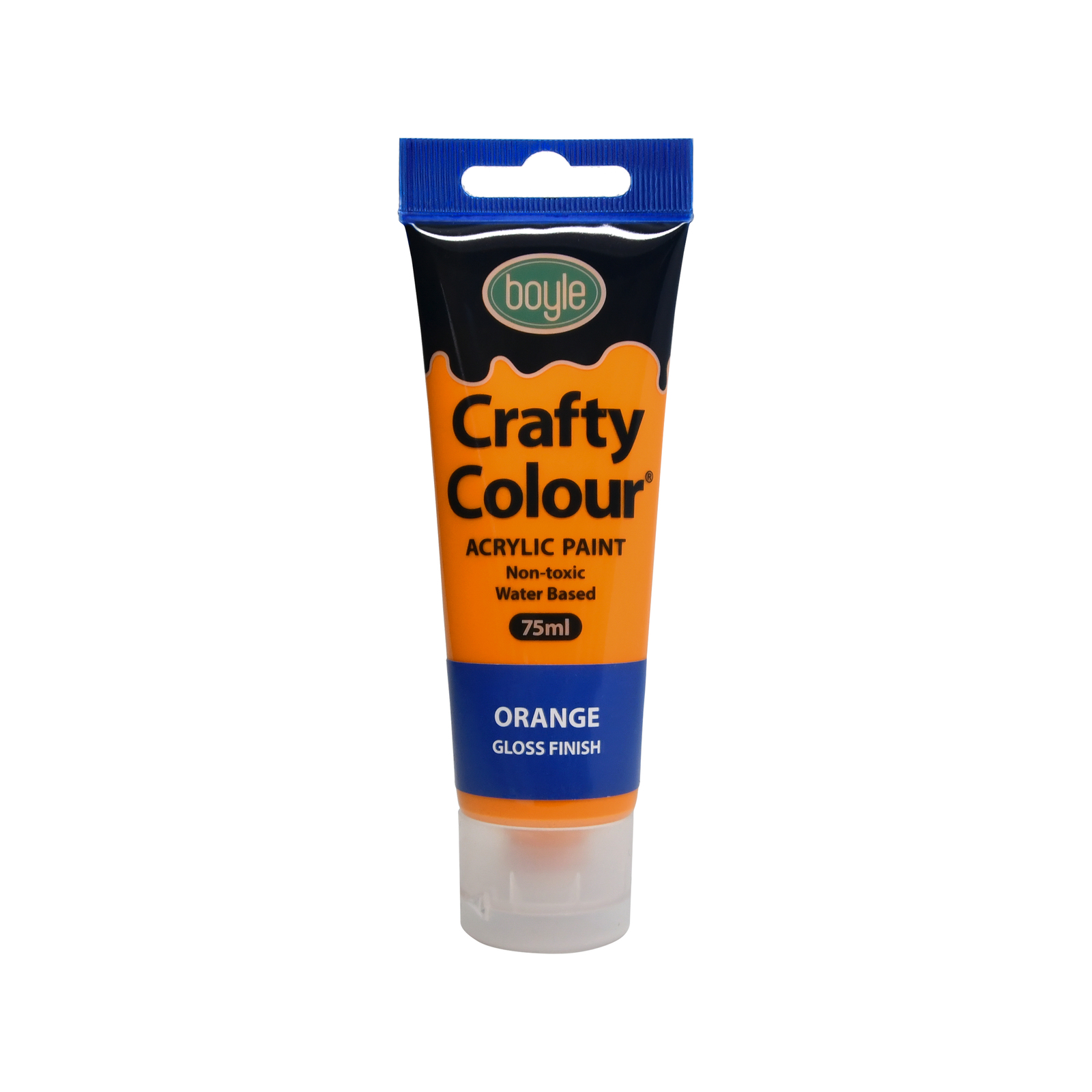 Boyle 75ml Orange Crafty Colour Acrylic Paint Bunnings Australia