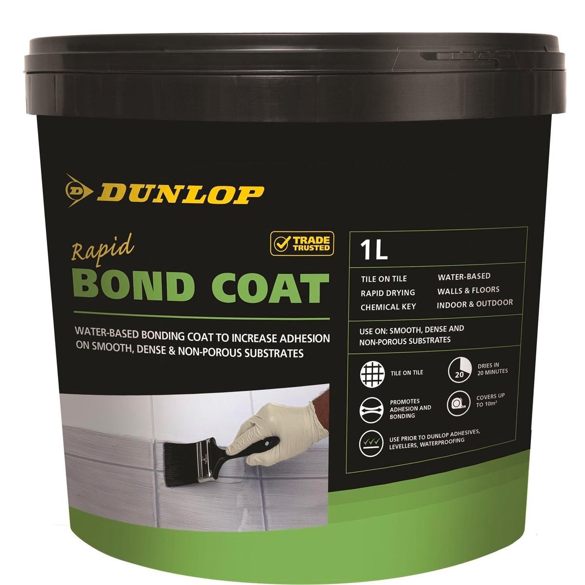 Dunlop 1L Rapid Bond Coat - Bunnings Australia