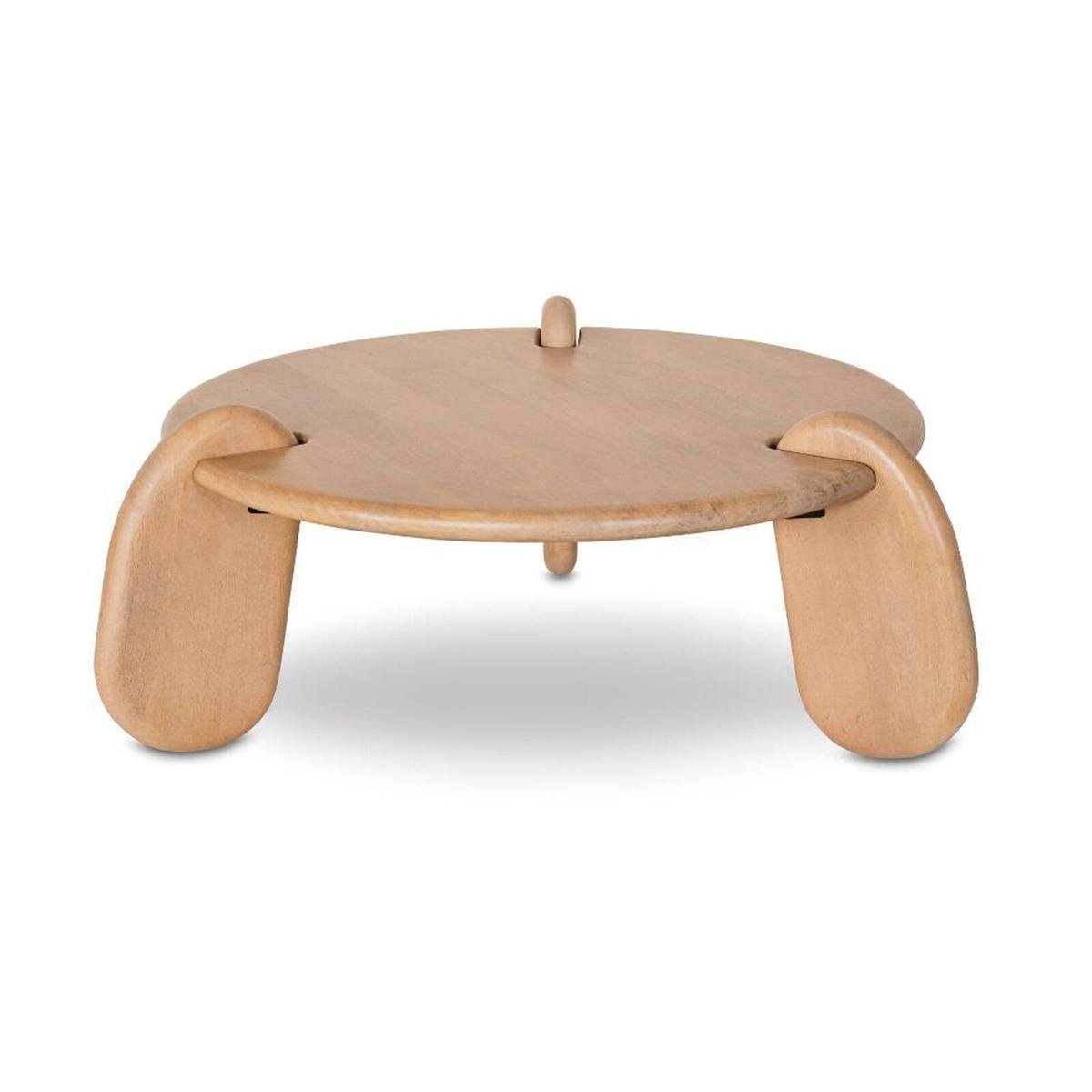 Bowen Indoor Round Timber Coffee Table - Bunnings Australia
