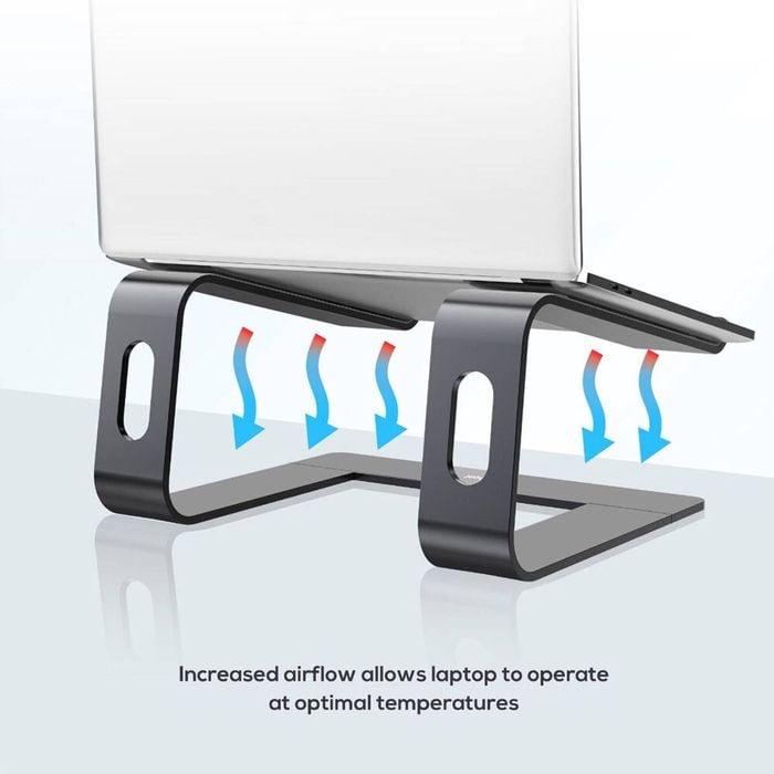 Mbeat Stage S1 Elevated Laptop Stand - Space Grey - Bunnings Australia