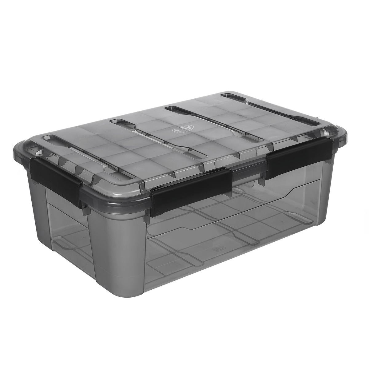 Ezy Storage 32L Waterproof IP67 Grey Storage Container - Bunnings Australia