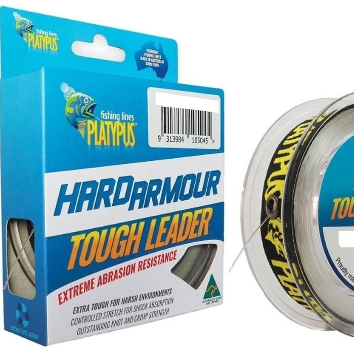 40m Spool of 150lb Platypus Hard Armour Tough Leader - Monofilament ...
