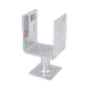 Pryda 65x90mm M10 Full Stirrup Post Anchor - Bunnings Australia