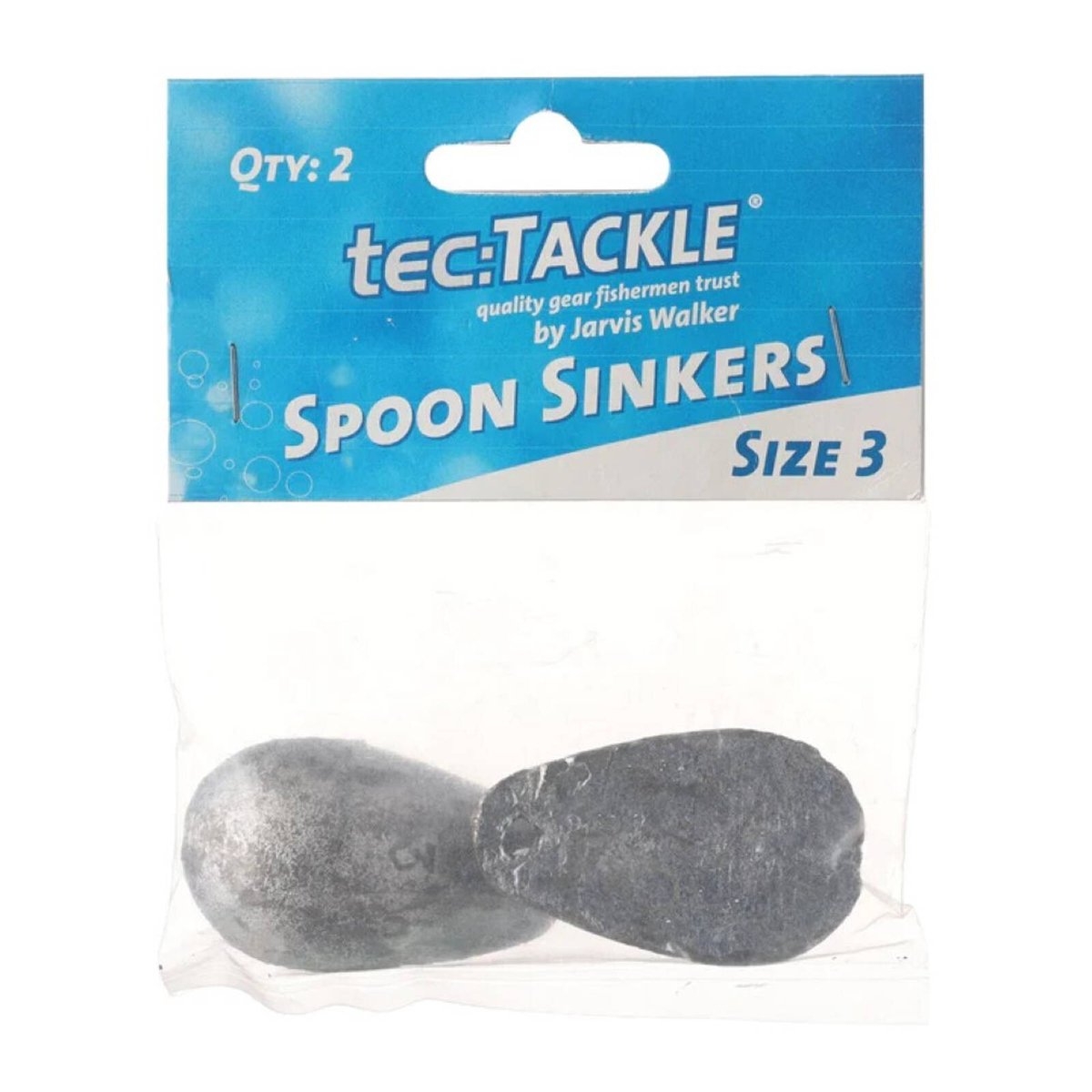 2 Pack of Jarvis Walker Size 3 Spoon Sinkers - Bunnings Australia