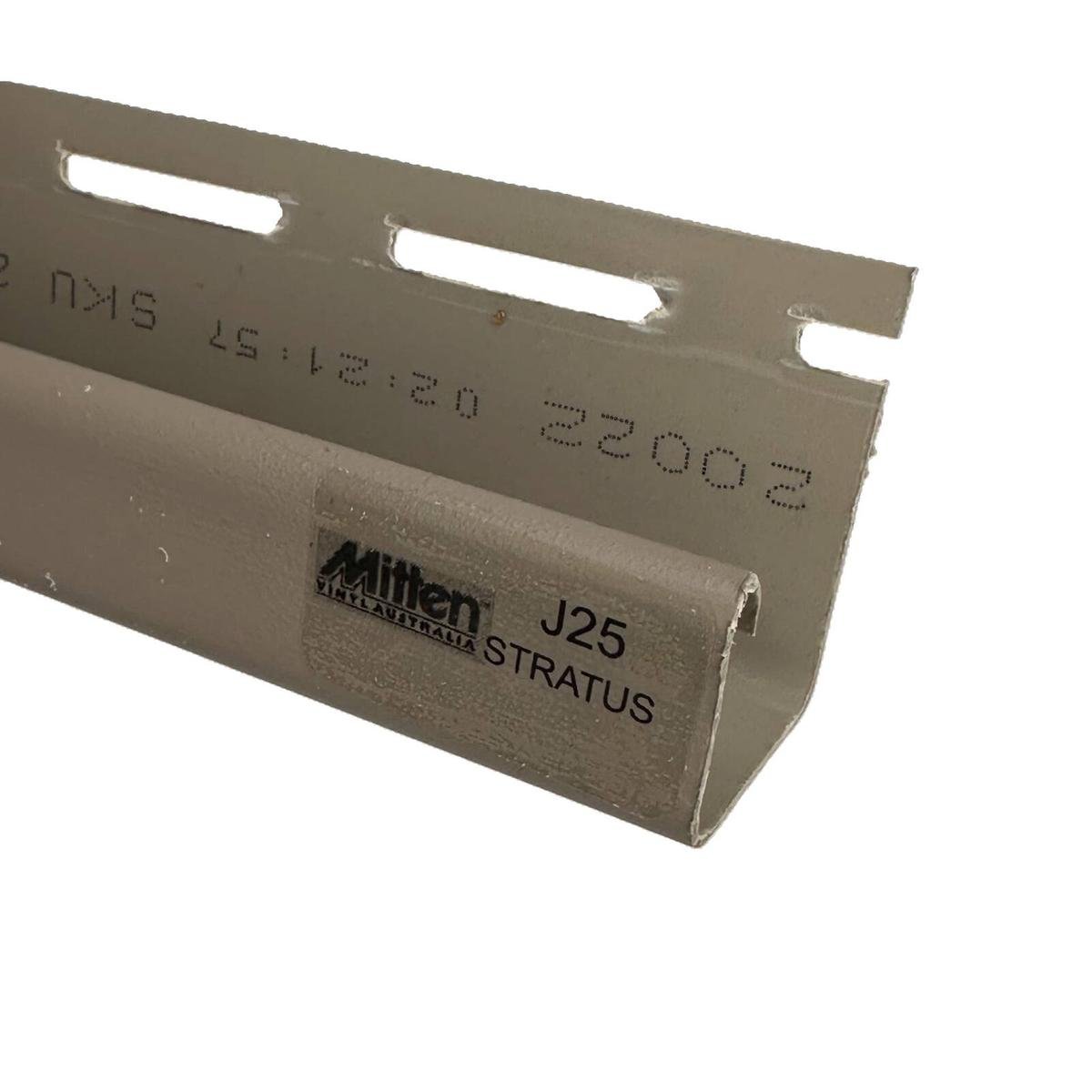 Mitten Vinyl Australia 3.66m Stratus J25 Trim Vinyl Cladding - Bunnings ...