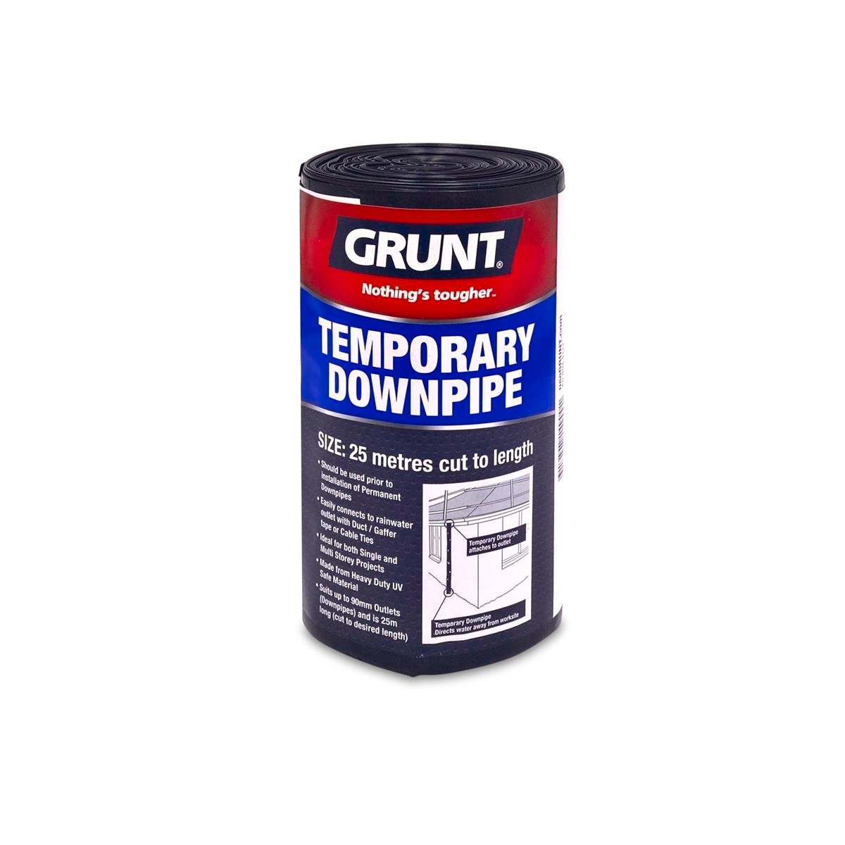 Grunt 90mm x 25m Temporary 100um Polythene Downpipe Roll - Bunnings ...