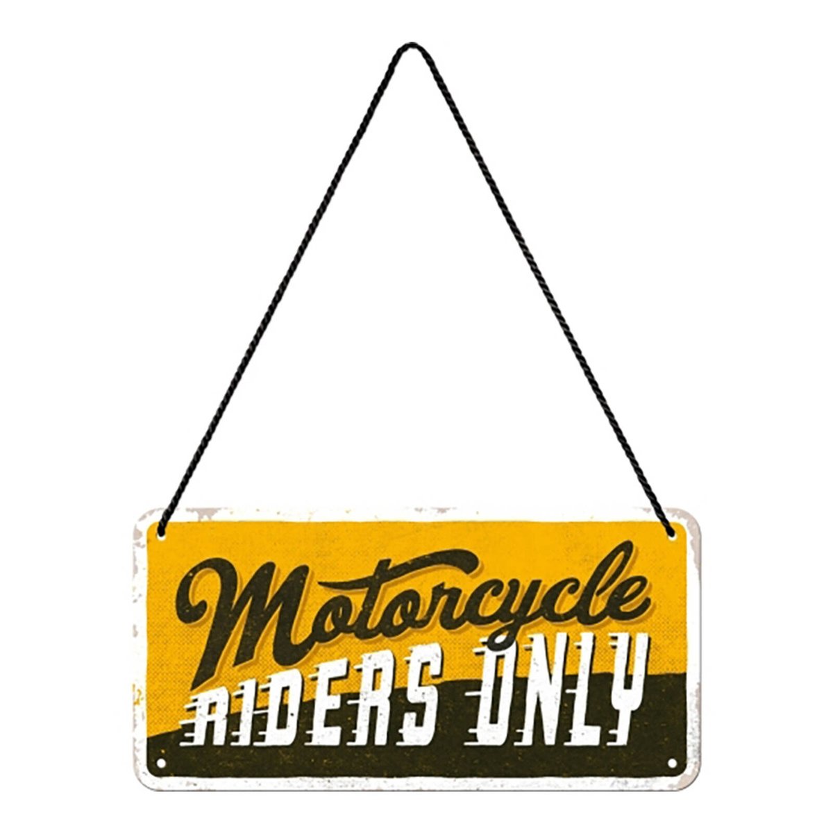 Nostalgic Art 10x20cm Hanging Sign Motorcycle Riders Only - Bunnings ...