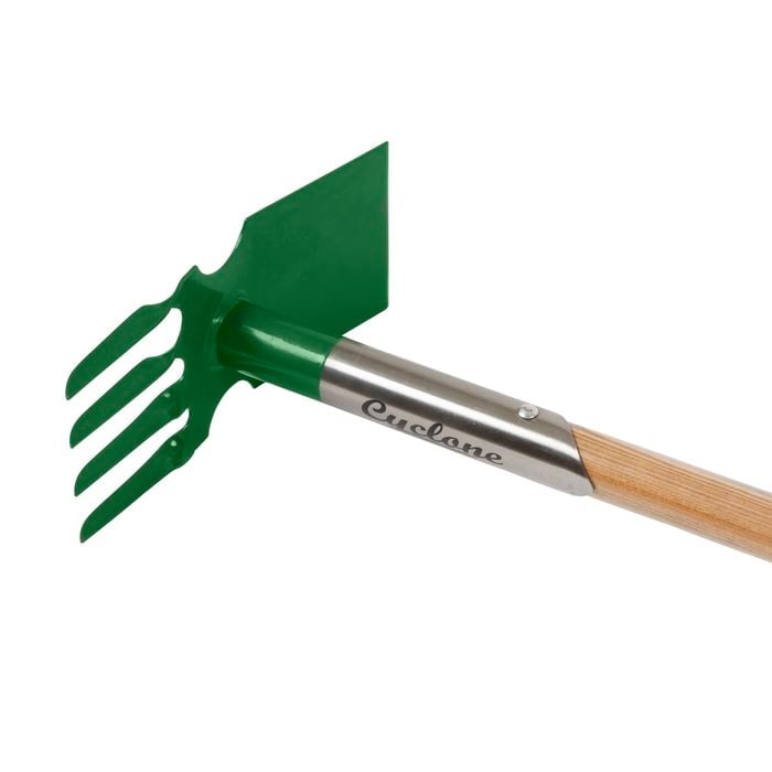 Cyclone Rake Hoe Cultivator Long Timber Handle Bunnings Australia