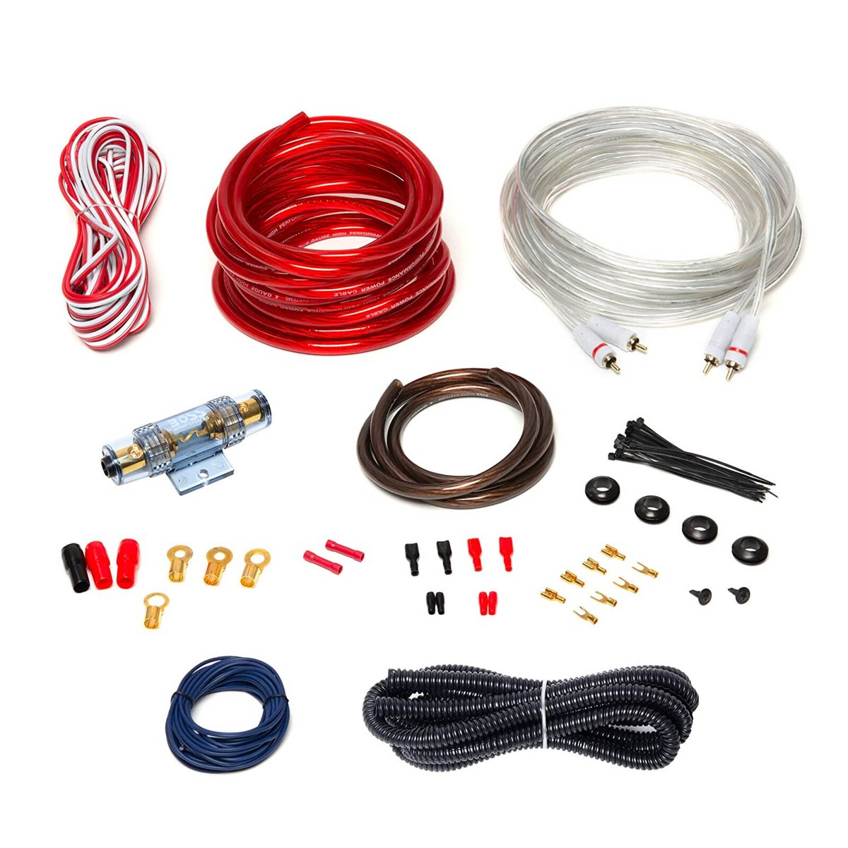 Boss Audio 4BK 4 Gauge Amplifier Installation Kit - Bunnings Australia