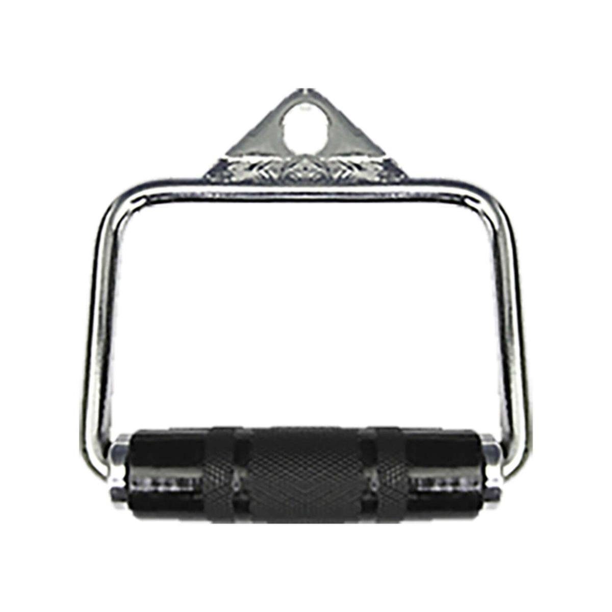 Commercial Gym Close-End D Stirrup Handle with Rubber Hand Grip Cable ...