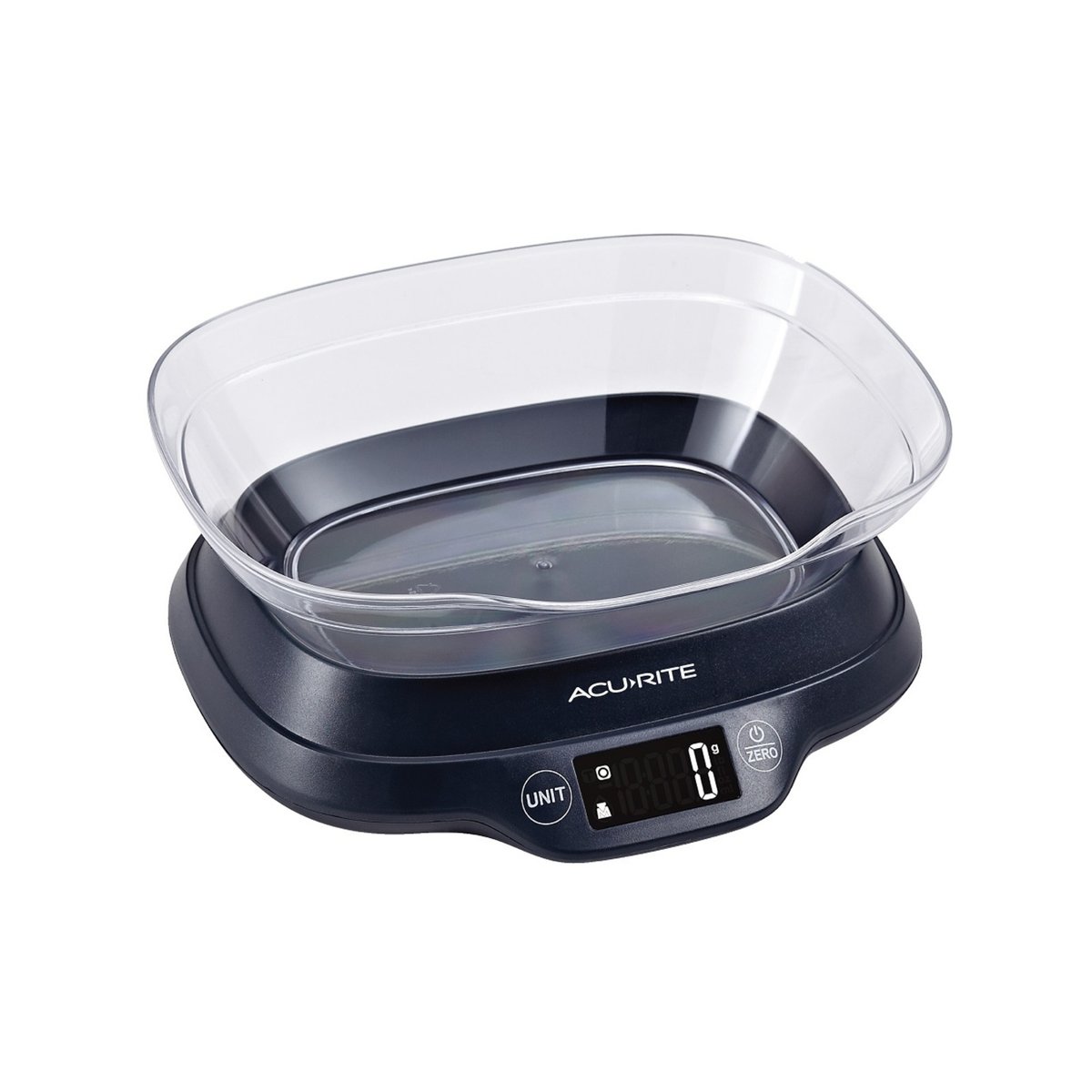Acurite Black Digital Scale With Bowl & Backlight 5kg - Bunnings Australia