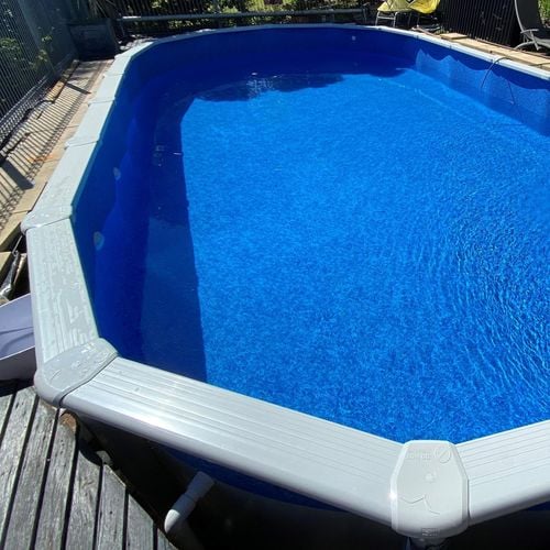 Driclad 4.8m x 3.66m x 1.32m Modular Salt Water Swimming Pool ...