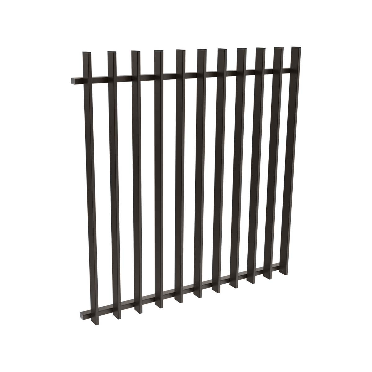 ProtectorAl 350mm - 1200W x 1200H Black Aluminium Radiator Pool Fence ...
